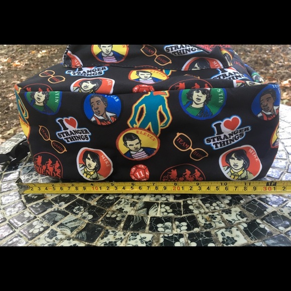 Loungefly | Bags | Loungefly Stranger Things Nylon Backpack Dustin ...